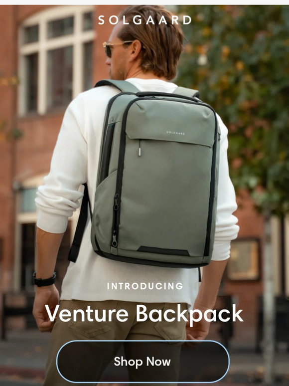 Solgaard: The New Venture Backpack | Milled