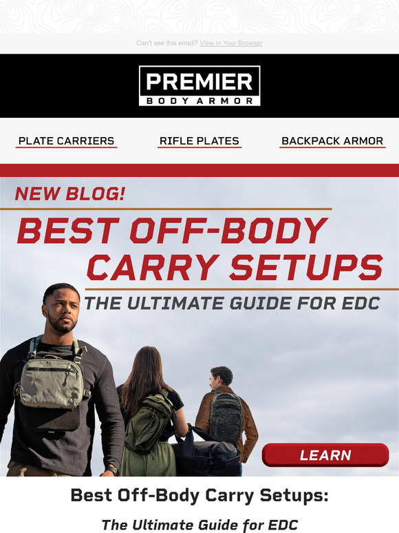 Premier Body Armor: Off-Body Carry Essentials: Your Guide to Readiness ...