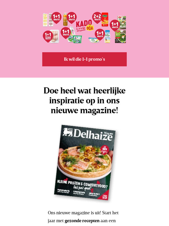 Delhaize: Heel wat 1+1 promo’s! 🤩 Ontdek ze nu! | Milled