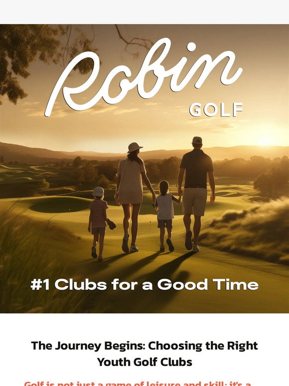 Robin Golf: Robin Golf Clubs | Tips for Junior Golfers | Milled