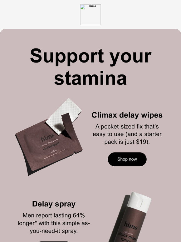 Hims: Last longer with pocket sized solutions | Milled