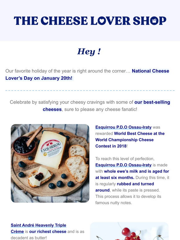 Cheese Lover Shop: National Cheese Lover’s Day 2024 😍🧀 | Milled