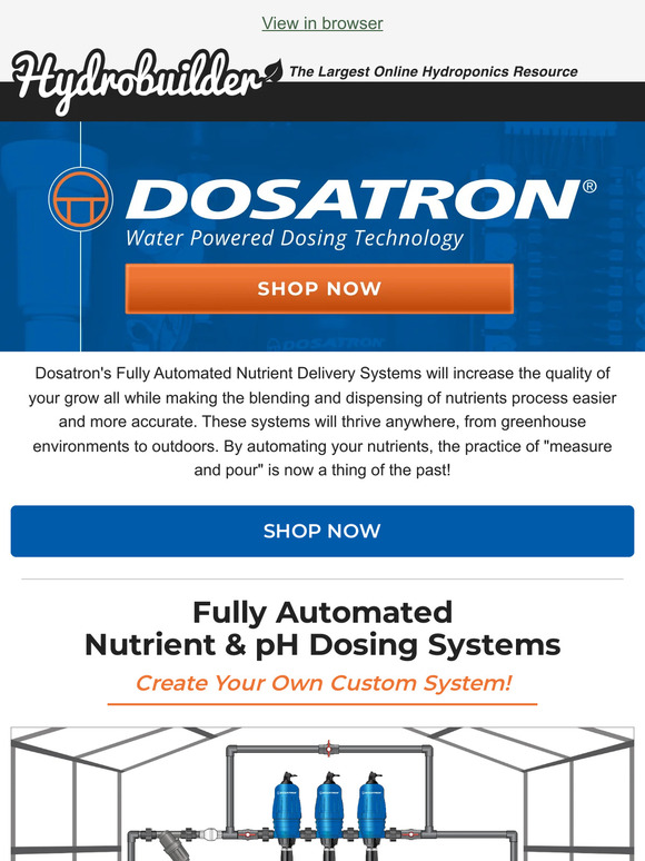 Hydrobuilder: Experience the Only Non-Electric Auto Dosing Technology ...