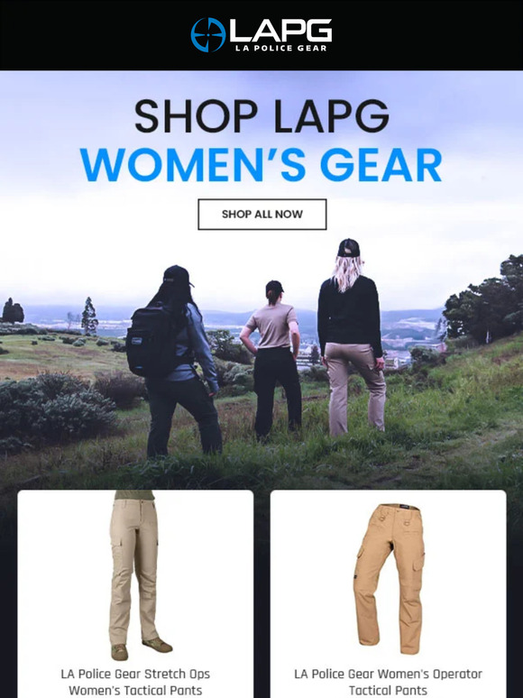 LA Police Gear: Massive selection of Women's Tactical Gear | Milled