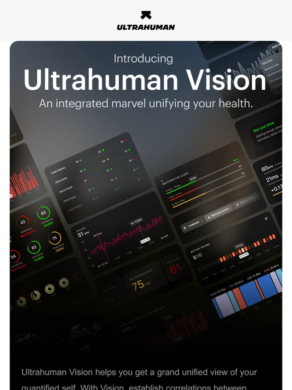 Ultrahuman: Introducing Ultrahuman Vision | Milled