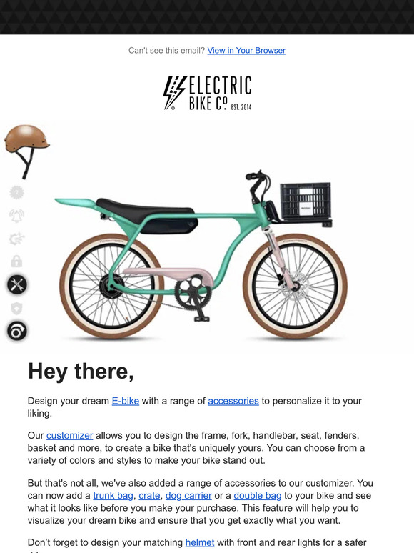 Electric Bike Company: Valentine’s Special: Free Delivery on Fully-built E-Bikes! ️🌹🎁 | Milled