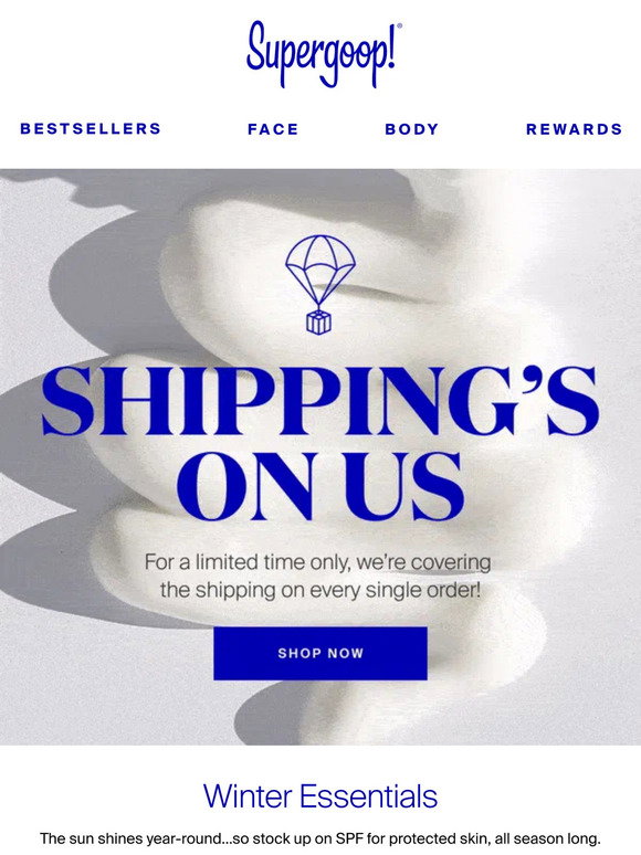 Supergoop Email Newsletters: Shop Sales, Discounts, and Coupon Codes
