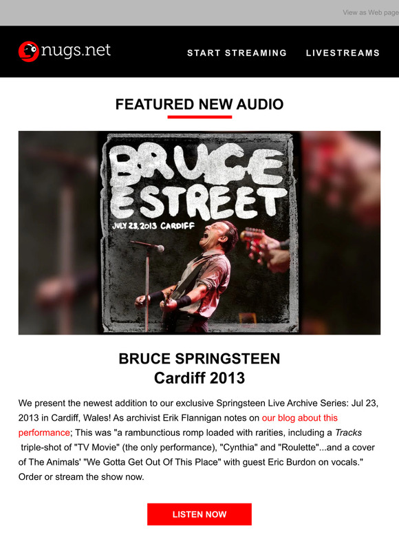 Nugs: 🎧 New Allman Brothers, Springsteen, & the Best Of 2023 | Milled