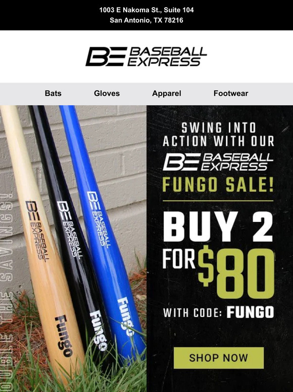 Baseball Express: Get 2 BBX Fungos for ONLY $80 ⚾ | Milled