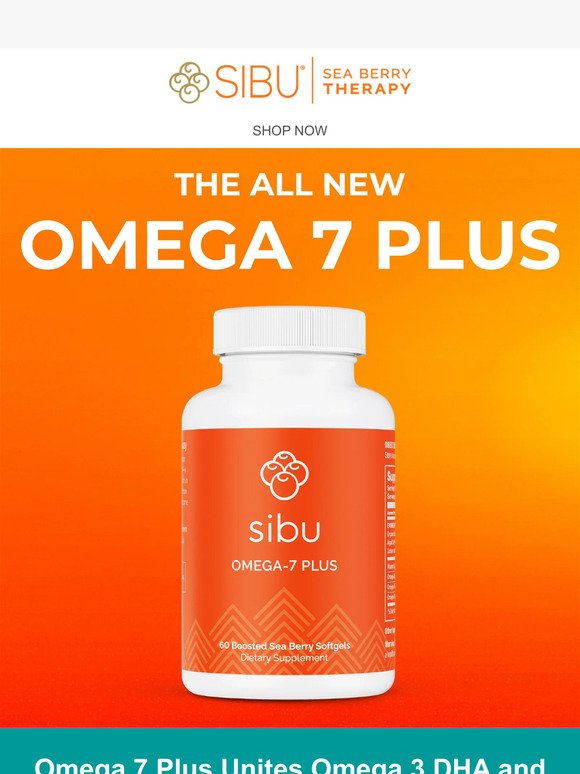 Sibu, LLC: 🙌 The All New Omega 7 Plus Supplement is Now Available 🙌 ...