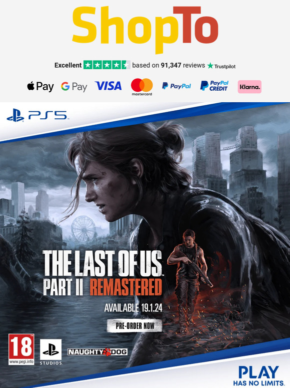ShopTo: The Last Of Us Part II Remastered - 7 DAYS TO GO!! 🎮 | Milled
