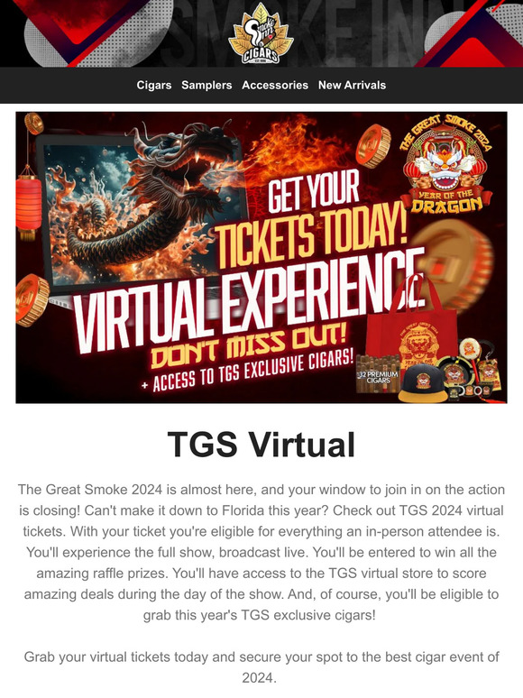 Smoke Inn: Join TGS 2024 From Anywhere | Milled