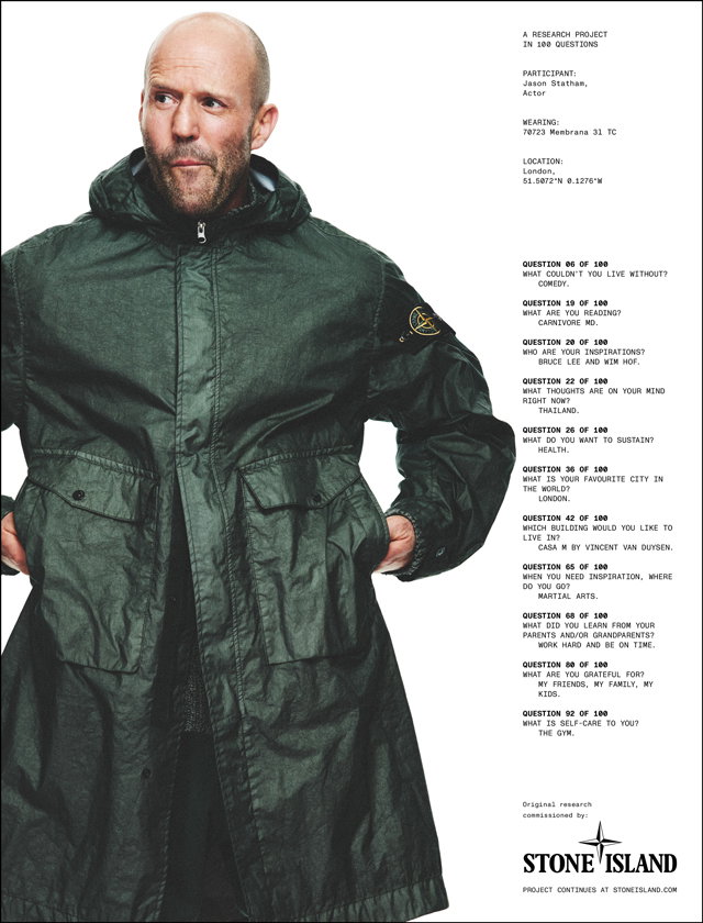 Stone Island: Stone Island: Spring Summer_'024 New Campaign | Milled