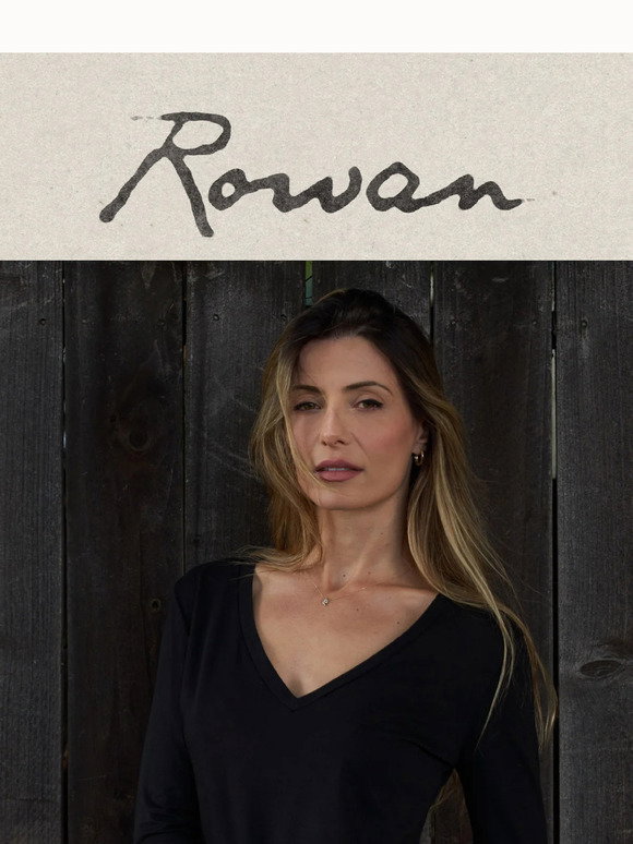 Rowan: Introducing: The Tyler Long Sleeve Deep V | Milled