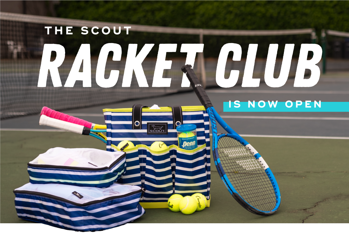 SCOUT Bags: The Racket Club is now open 🎾 | Milled