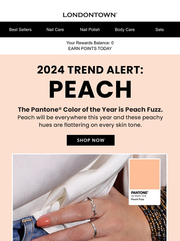 Londontown: Get Peachy With the Color of the Year 🍑 | Milled