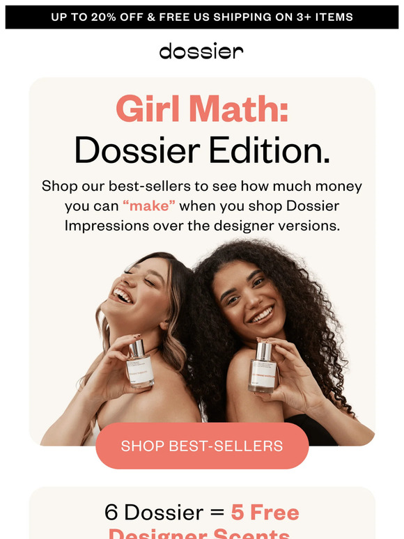 Dossier: Earn $$ With Dossier: Girl Math Edition | Milled