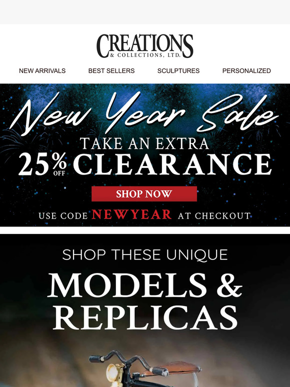 Creations & Collections: Explore Our New and Exclusive Model Replicas ...