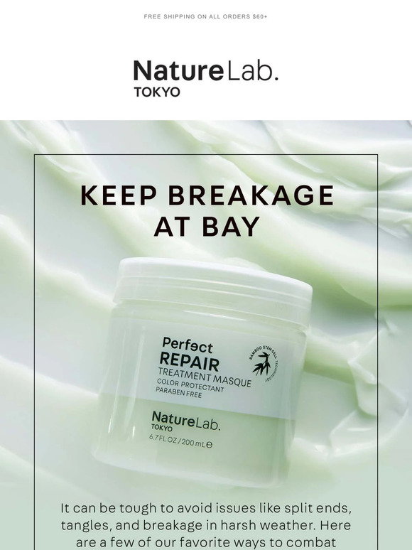 NatureLab Tokyo: How to get stronger, softer hair in every step of your ...
