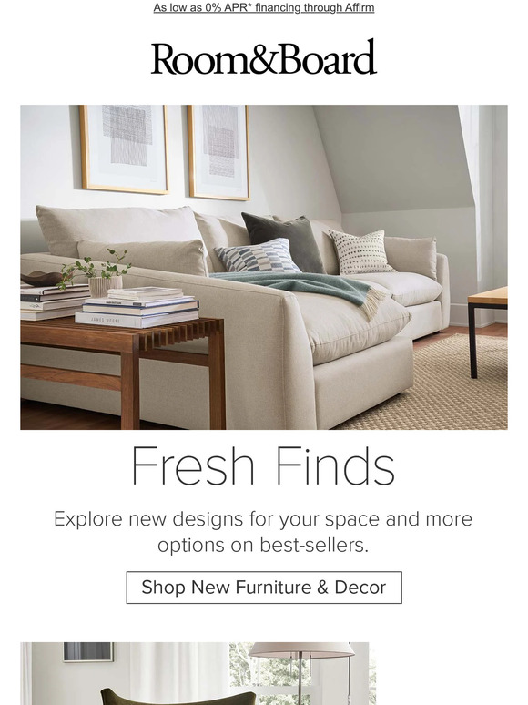 Room & Board: Explore our newest designs! | Milled