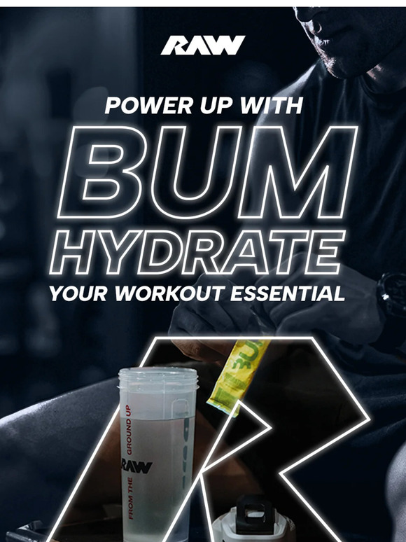Raw Nutrition: Transform your workout recovery with BUM Hydrate! | Milled