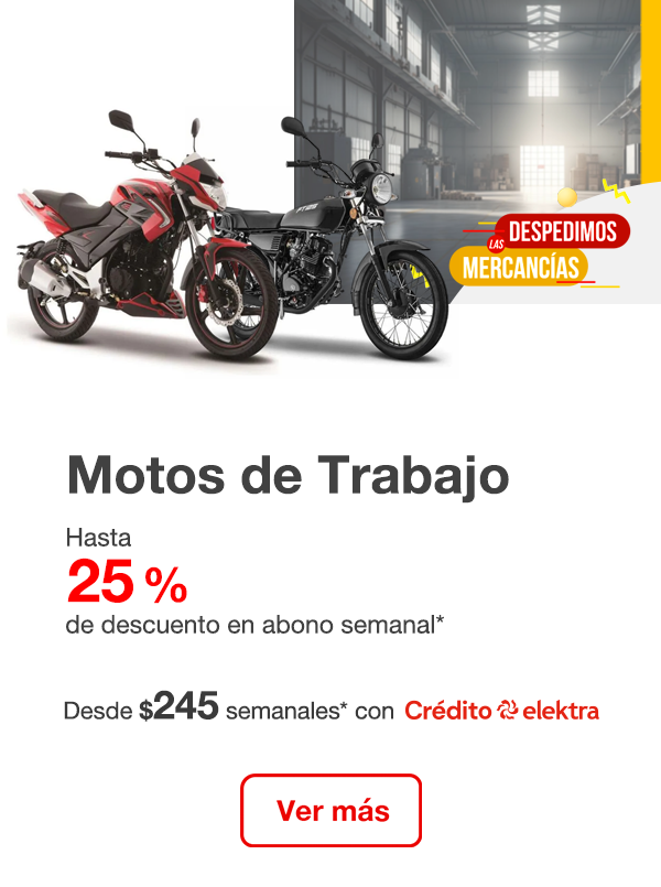 Elektra: 😎 ¡No te detengas! 🏍️💨 Motos de Trabajo hasta -25% en abono ...
