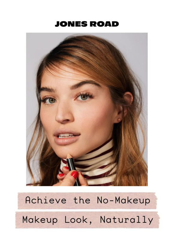 Jones Road Beauty: Achieve the No-Makeup Makeup Look, Naturally | Milled