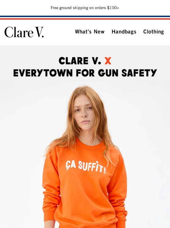 Clare V.: Clare V. x Everytown for Gun Safety | Milled