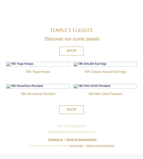 Temple St Clair: Temple's Classics | Milled