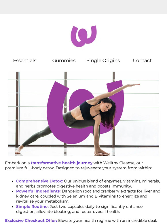 Wellthy: Unlock Your Wellness Journey with Wellthy Cleanse | Milled