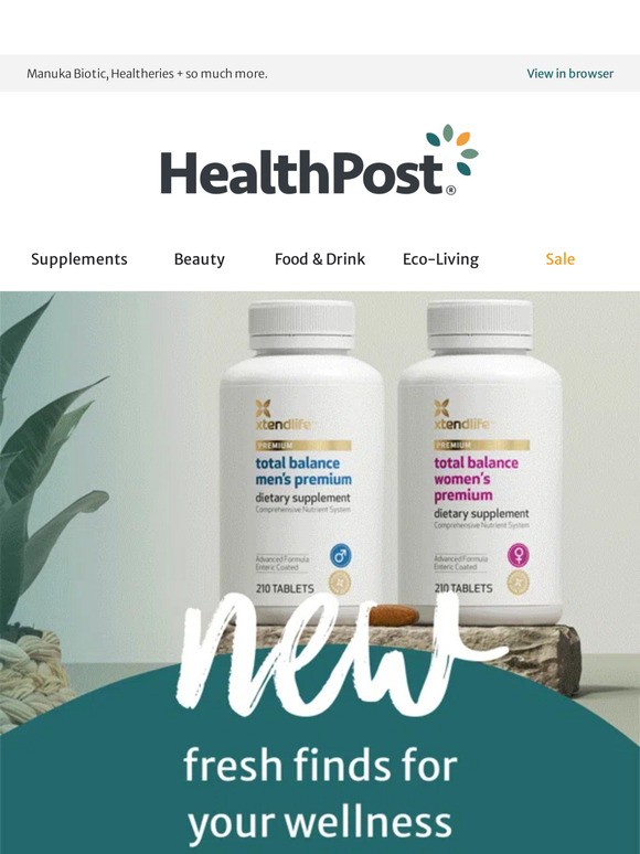 HealthPost: Just landed: new wellness faves for you 💚 | Milled