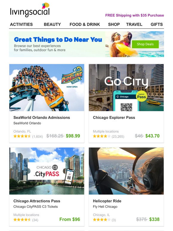 LivingSocial: The Best Things to Do Together are... | Milled