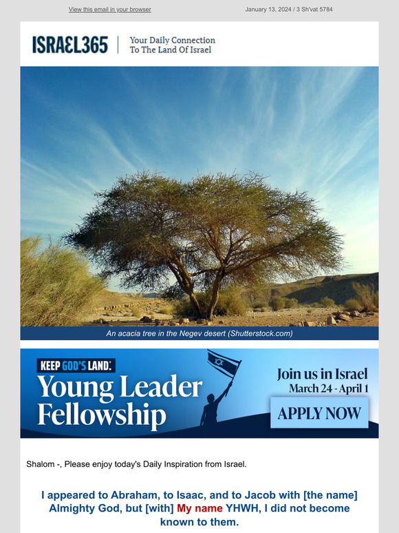 Israel365: What Does God’s Name Actually Mean? | Milled