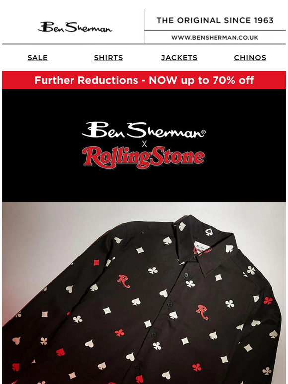 Ben Sherman: Ben Sherman X Rolling Stone | Milled