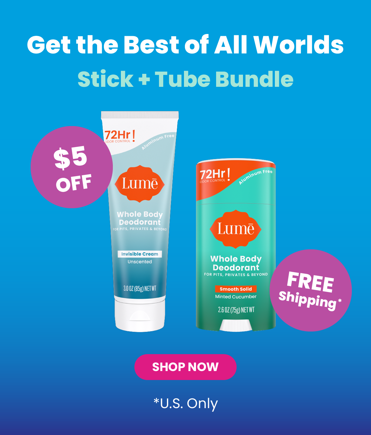 Lume: Stick VS Tube – Which Deo Is Better? 🤔💭 | Milled