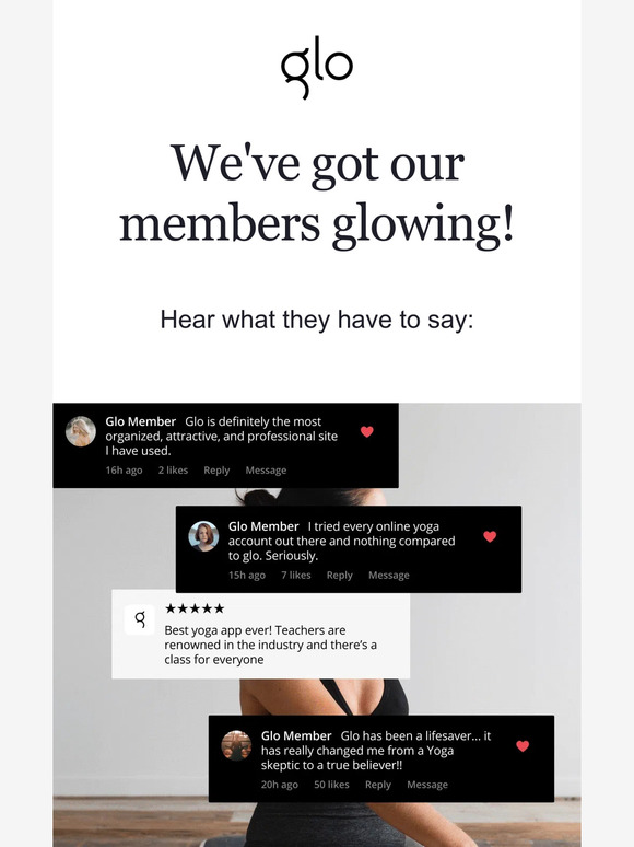 Glo Web Subscription- Home Page: Curious about Glo? Here's a free class ...