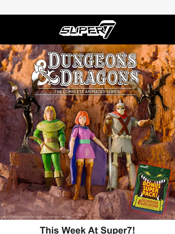 Super7: This Week in Super7: Dungeons & Dragons & ThunderCats! | Milled
