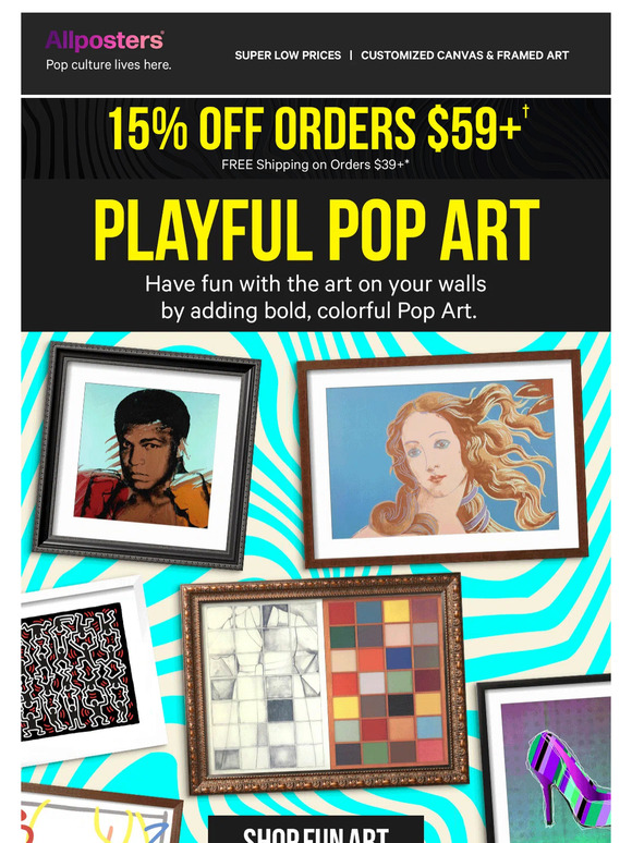 AllPosters: Boring art? Not here! | Milled