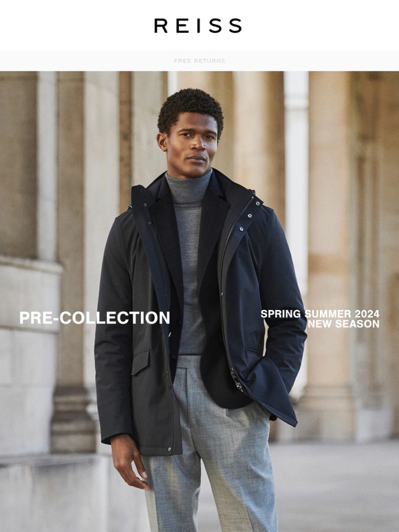 Reiss: Pre-Collection Styles for Layering | Milled