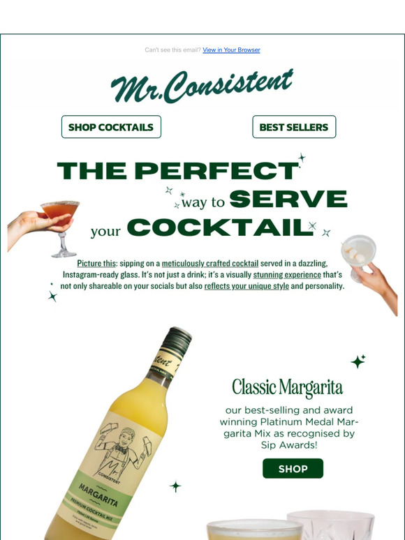 Mr. Consistent: Opinion: the glass for your cocktail is important | Milled