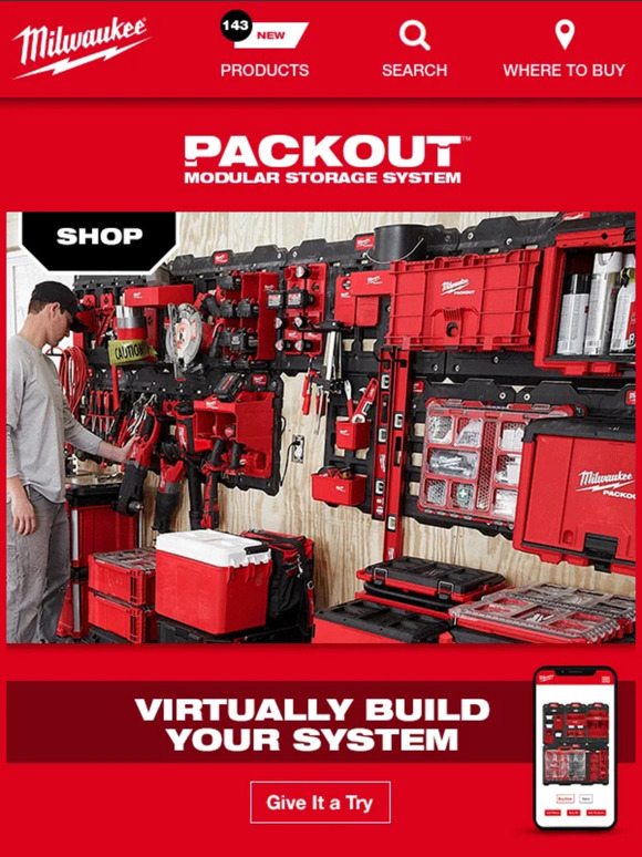 Milwaukee Tool: Fully Customize Your Storage | Milled