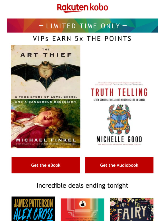 Kobo: Today, The Art Thief can be yours for only $9.99 | Milled