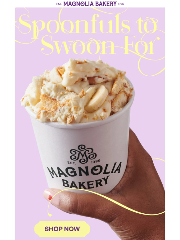 Magnolia Bakery: Treat your Valentine to something sweet 🍌💛 | Milled