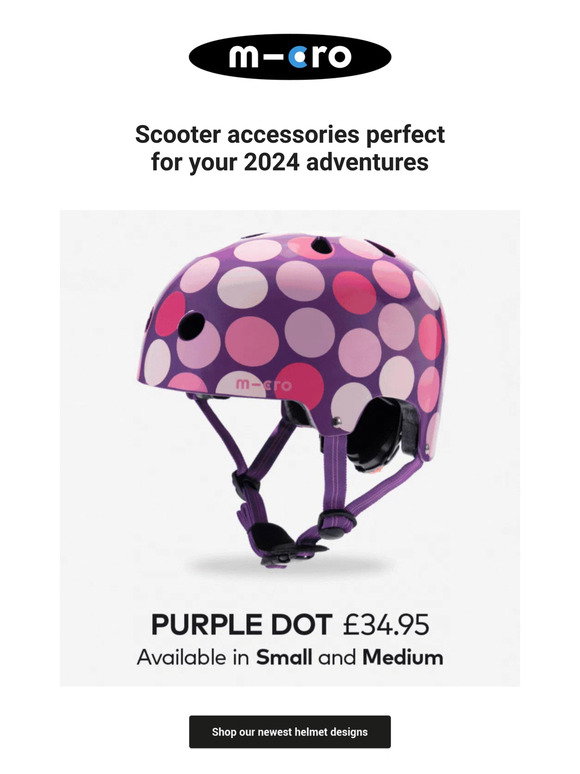 Micro Scooters: Brand new helmets for 2024 and free delivery over £30 ...