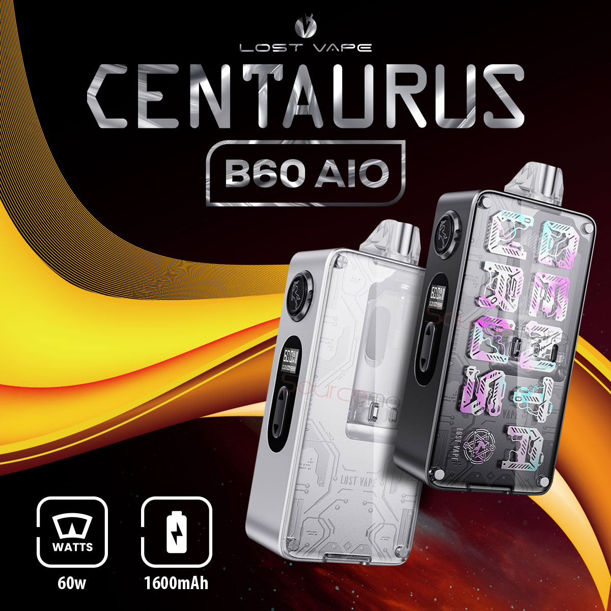 Vape: Discover 👀 Lost Vape Centaurus B60 🤯 | Milled