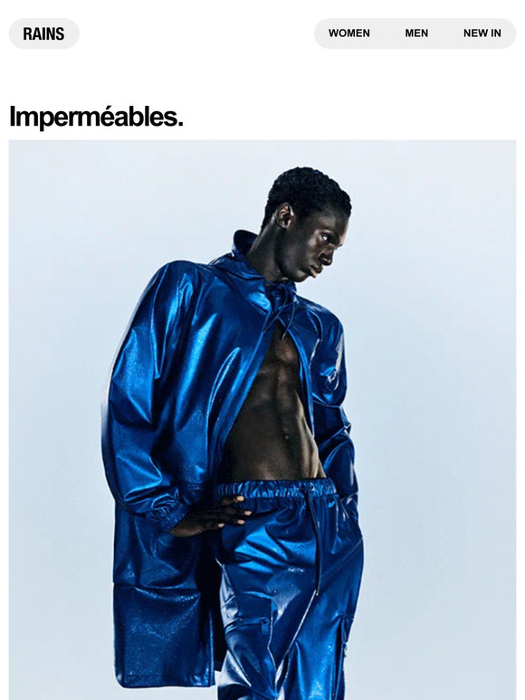 RAINS: Restez au sec avec les vestes de pluie SS24 | Milled