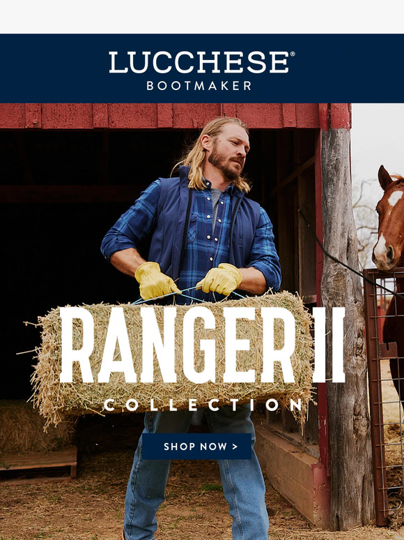 Lucchese: Ranger II Collection: Innovative. Elevated. Rugged. | Milled