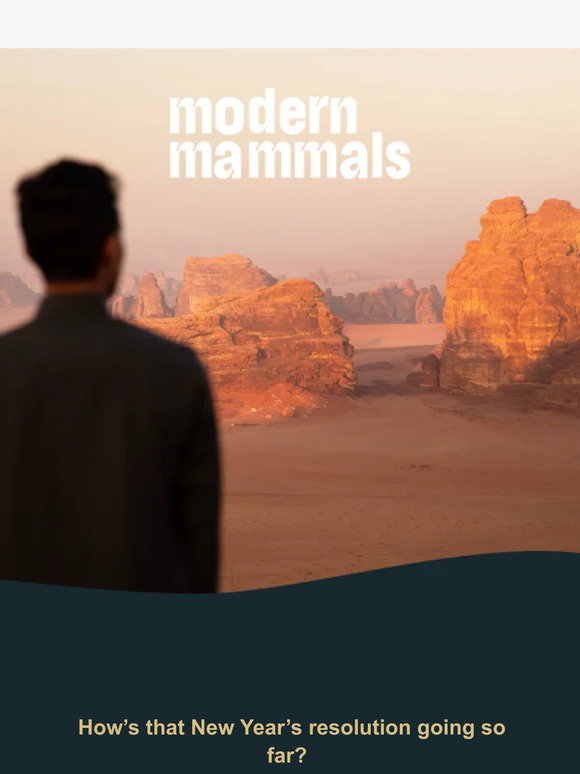 Modern Mammals: How's That Resolution Going? | Milled