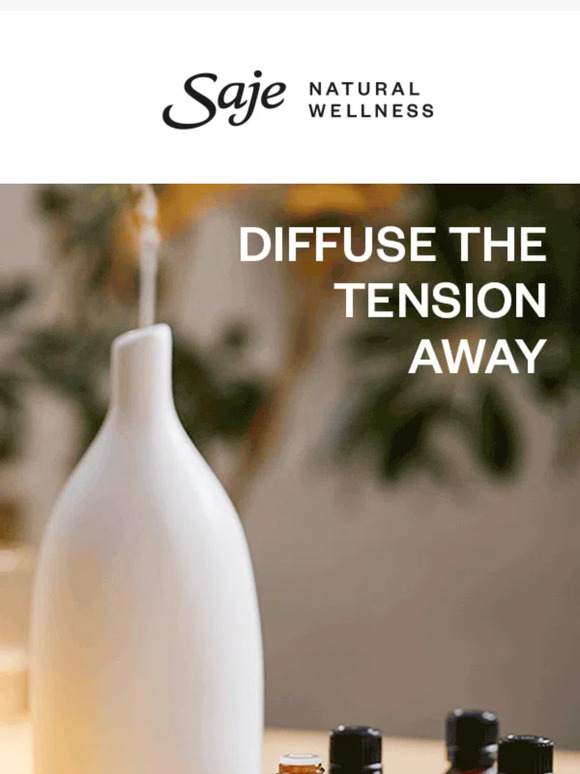 Saje Natural Wellness: Mindful diffuser blends 🧘 | Milled