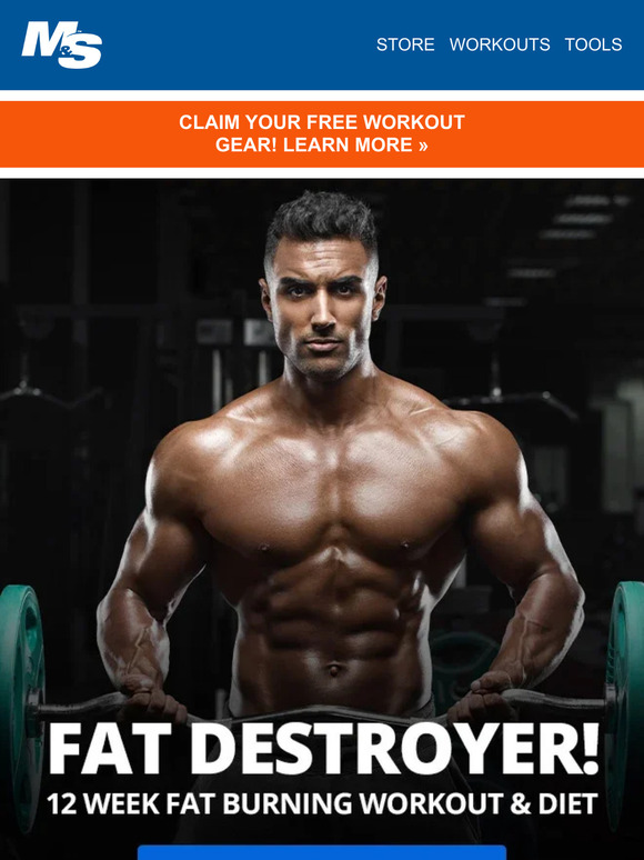 Muscle & Strength: Fat Destroyer: 12 Week Fat Burning Workout & Diet ...